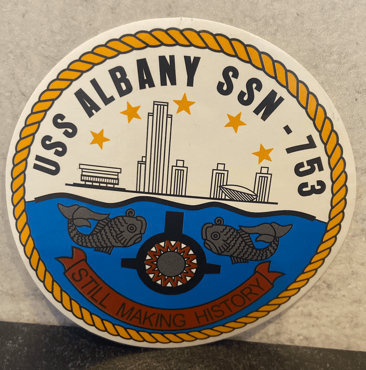 Submarine Crest Decals — 16Fleet
