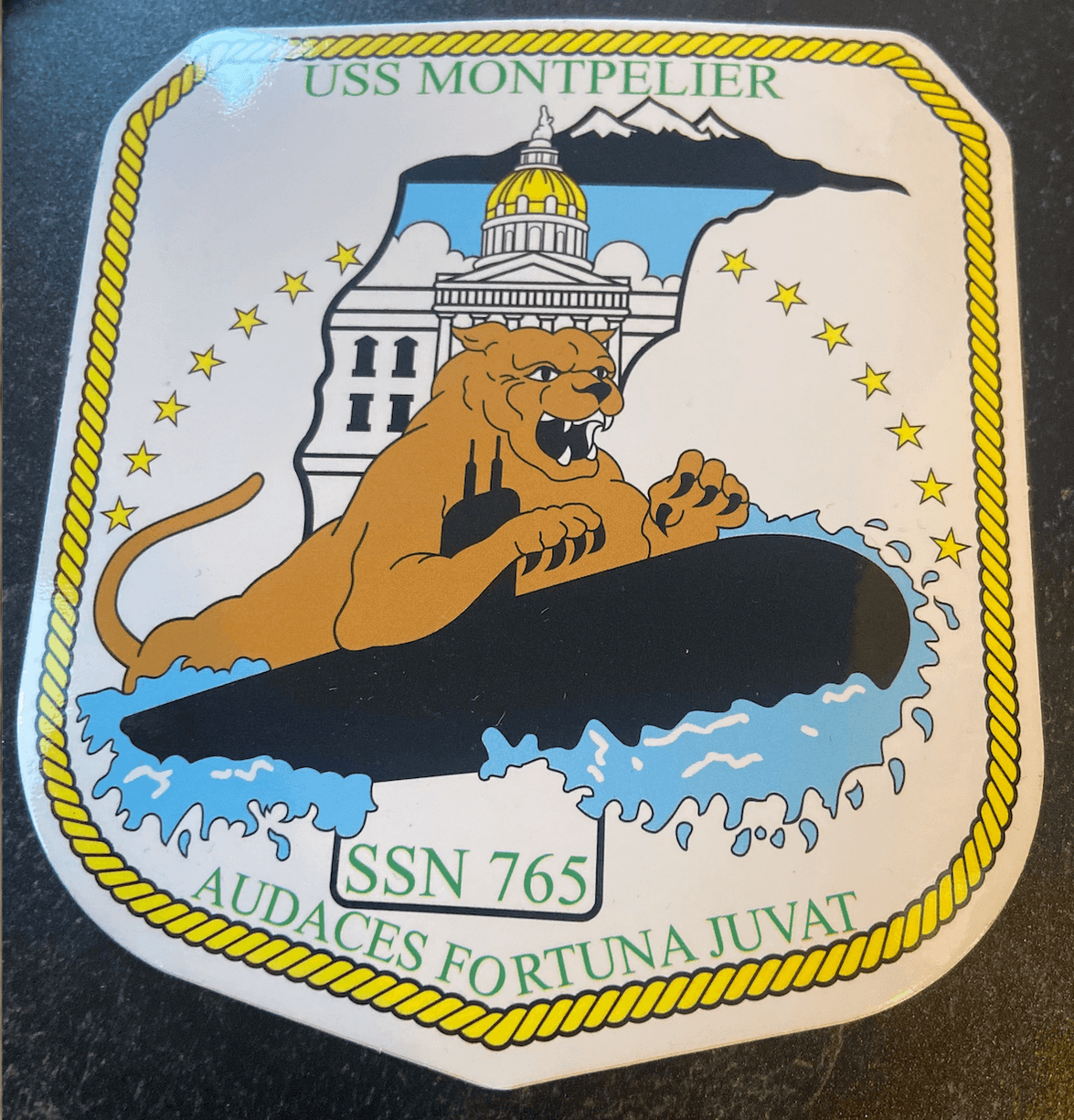 Submarine Crest Decals — 16Fleet