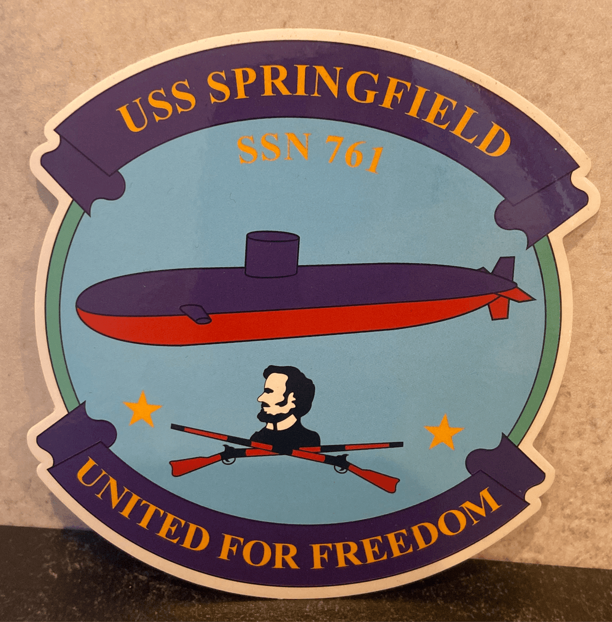 Submarine Crest Decals — 16Fleet