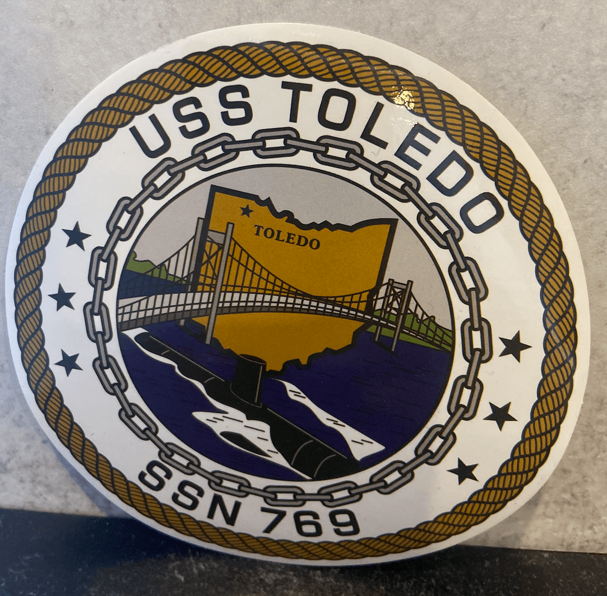Submarine Crest Decals — 16Fleet