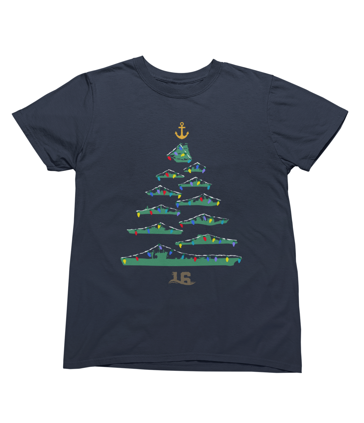 Merry Shipmas T-Shirt — 16Fleet